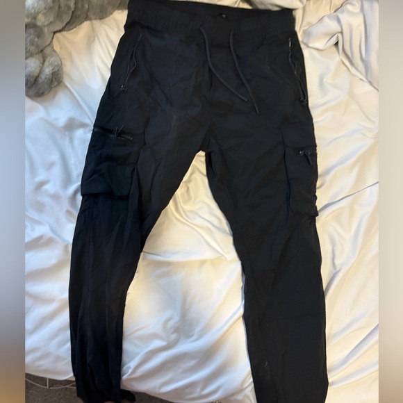 H&M | Pants | Mens Black Cargo Pants | Poshmark